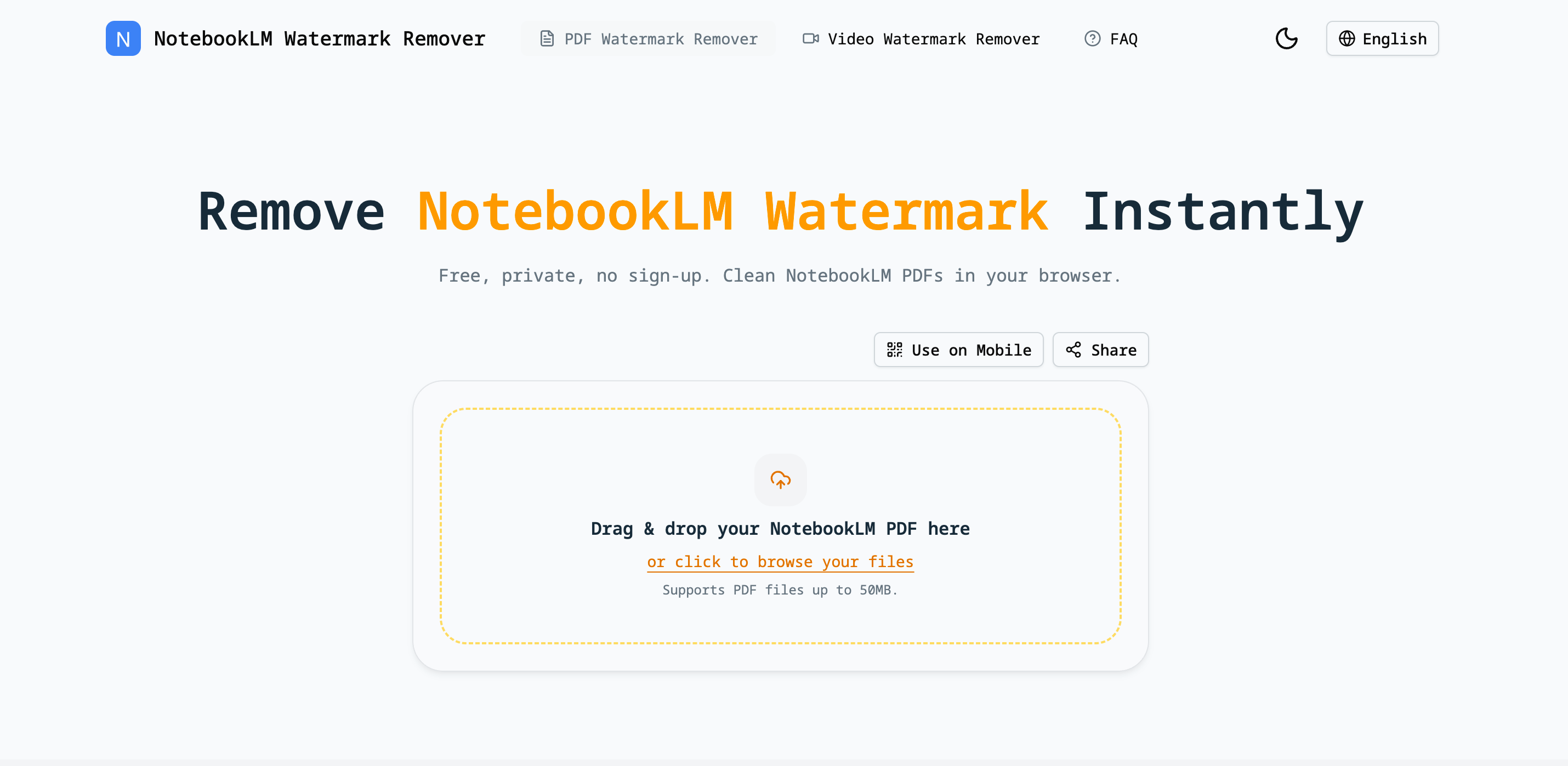 NotebookLM Watermark Remover
